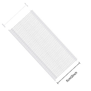 2 inch Standard Tagging Gun Fasteners, BS ONE 5000pcs Clothing Tag Barbs Attachments Price Label for All Standard Price Tag Gun