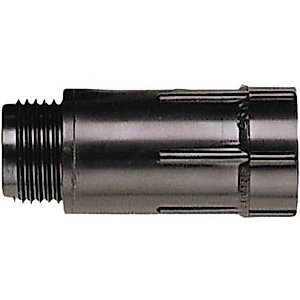 Raindrip R463CT 3/4-Inch Preset Hose Pressure Regulator 25 to 30 PSI, Black, (100050142)