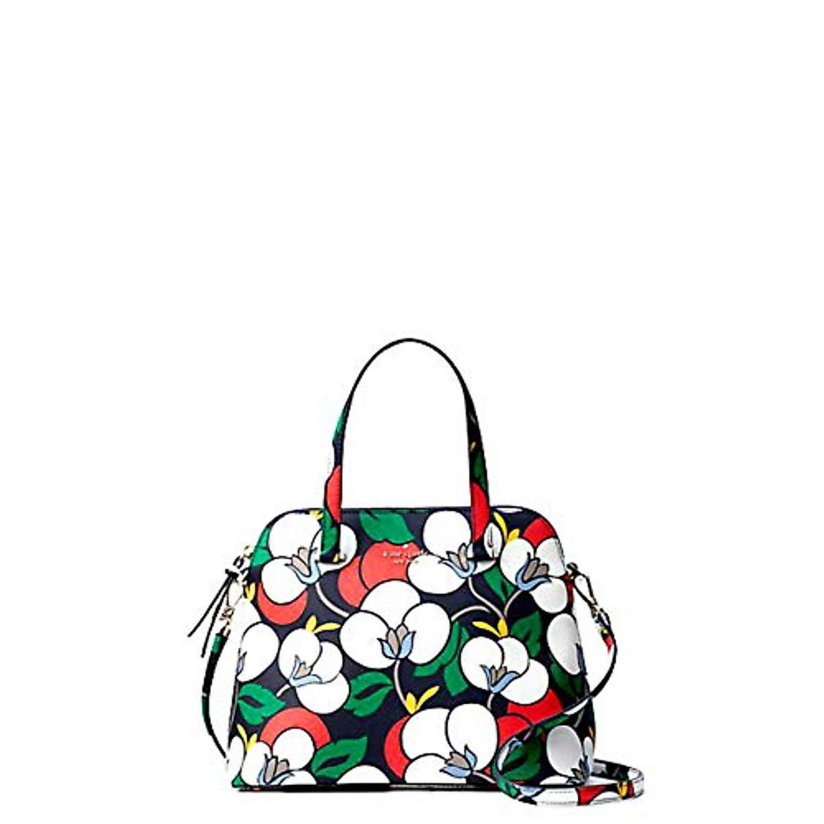 Kate Spade maise breezy floral medium dome satchel Women's PVC Leather Handbag