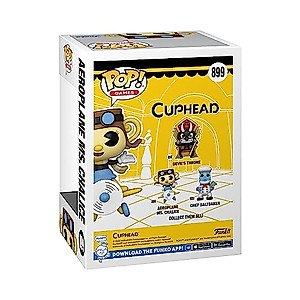 Funko Pop! Games: Cuphead - Aeroplane Ms. Chalice