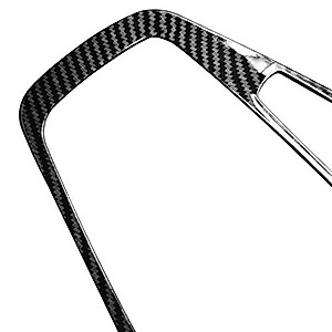 ruihe 3pc Carbon Fiber Color ABS Inner Gear Shift Panel Cover Trim Fit for Ford Focus 2015 2016 2017 2018 MK3 RS ST LHD