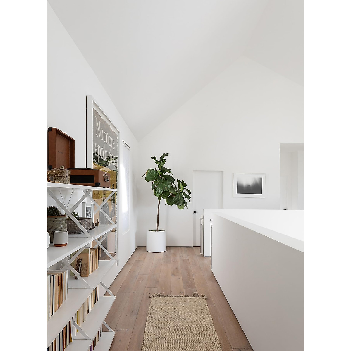 Froluya White Wallpaper Peel and Stick 16 inch x 118 inch Contact Paper Matte Removable Waterproof White Peel and Stick Wallpaper Self-Adhesive Contact Paper for Cabinets Bedroom Bathroom