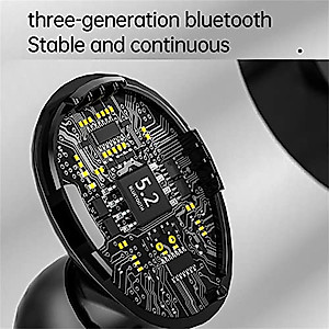 Wireless Bluetooth Headphones, HiFi Stereo Sound & Noise Reduction, Waterproof Digital Display Touch-Control Bluetooth 5.2 Earbuds, for Sport, Gaming