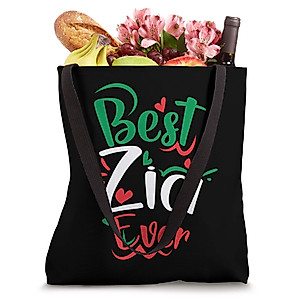 Cute Best Zia Ever Aunt Gift Italian Auntie Gifts Tote Bag