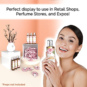 10" Acrylic Display Riser Box with One Open Side No Lid Versatile Glossy White Square Lucite Retail Product Platform or Merchandise Storage Bin by Marketing Holders