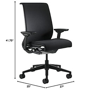 Steelcase Think Fabric Chair, Black -