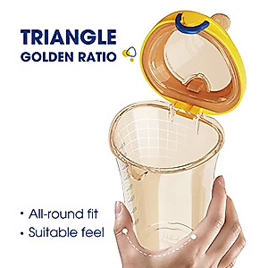 NICE PAPA Baby Bottle, Anti-Colic PPSU Baby Bottle, Flip Cap Baby Bottle Wide Neck BPA Free Baby, Medium Flow (8 Ounce, Blue)