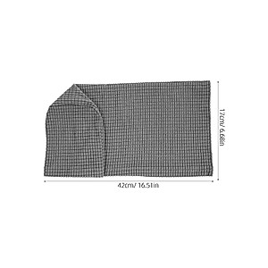 BESPORTBLE Chair Arm Covers Protectors 2pcs Chair Arm Protectors Universal Elastic Sofa Stretch Armrest Cover Sofa Side Towels Office Recliner Couch Loveseat Cloth(Light Grey) Chair Arm Covers