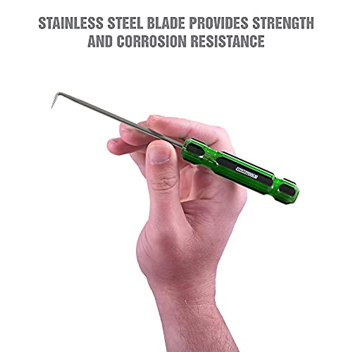 OEMTOOLS 26545 6 Piece Hook And Pick Set With Acetate Handle, Hook Tool And Pick Tool, Vehicle Pick And Hook Set, Pick Tool Set For Mechanics