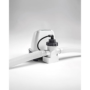 Intex 26663EG Krystal Clear Saltwater System for Above Ground Pools Up to 4500 Gallons with Automatic Timer and Ground Fault Circuit Interrupter