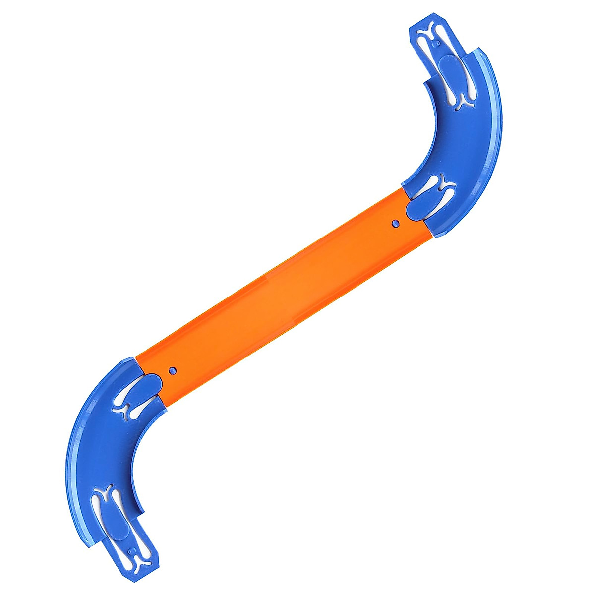 ARSUNOVO Racetrack Connectors Compatible with Hot Wheels,90 Degree Banked Turn,4 Packs