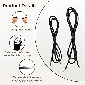 Gravity Chair Replacement Fabric with Bungee,63 x 17’’ Textilene Sling Chair Replacement Fabric with 4 Bungee Cords, Recliner Chair Replacement Fabric Kit for Outdoor Patio Lounge Chair, Beach Chair