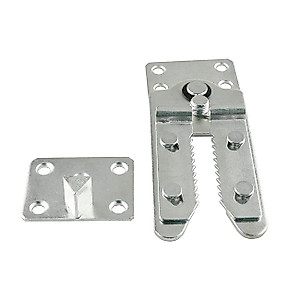 E-outstanding Sofa Two-in-one Buckle Snap Style Sectional Connector with 8Pcs M5x20 Screws