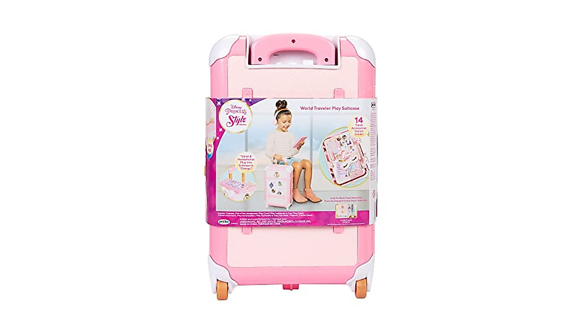 Disney Princess Travel Suitcase Play Set for Fun Adventures