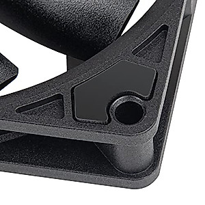 SilverStone Technology Air Slimmer 90 Enhanced Performance 92mm Slim Fan with PWM, SST-AS90B