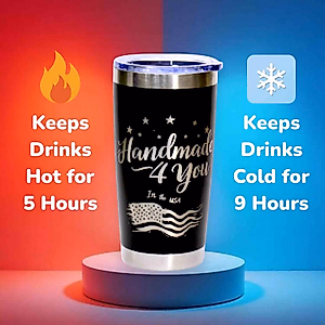 Made4You, 'Hold My Drink, I See A Dog', Laser Engraved Stainless Steel Tumbler, 20 Oz., Dog Theme Gift, Black Color, Gift for Dog Lovers