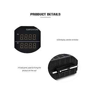 SINOTIMER MC401-611 Smart LCD Display Thermostat Heating Temperature Controller