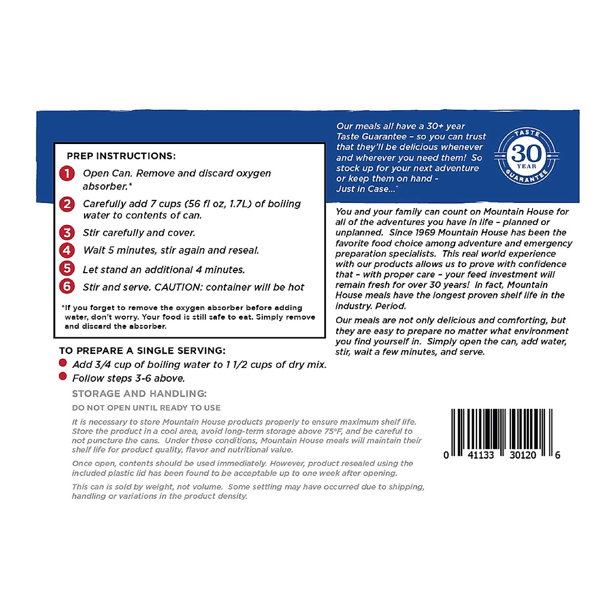 Mountain House Classic Spaghetti with Meat Sauce | Freeze Dried Survival & Emergency Food | #10 Can & Beef Stroganoff with Noodles | Freeze Dried Backpacking & Camping Food | 2 Servings