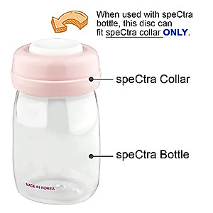 Maymom Write & Reuse Baby Bottle Labels for Daycare/Sealing Disc Compatible with Philips Classic Bottles, Maymom Screw Ring.