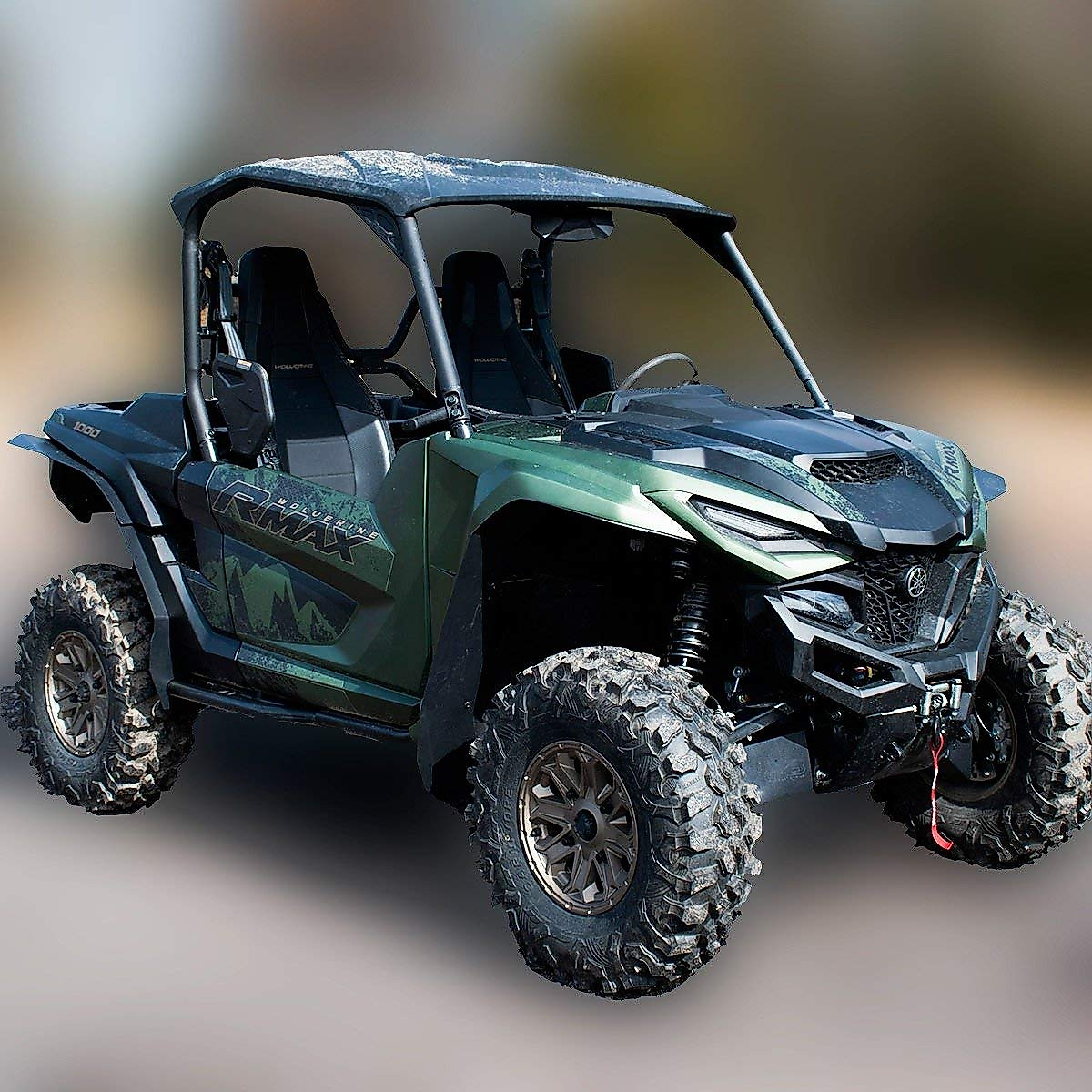 MudBusters Fender Flares for The Yamaha Wolverine RMAX2 1000 (Max Coverage)