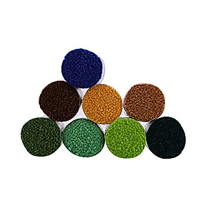 EXCEART 18pcs Wool Area Rugs Plush Yarn Cotton Ball Woobie Blanket Knitting Yarn Thick Bobbin Quilting Thread Bracelet String Carpet Embroidery Friendship braclets Floss