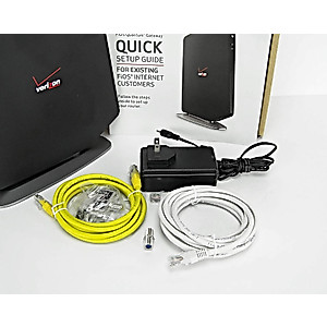 Verizon FiOS Router Updated 2019 - Fios Quantum Gateway G1100 AC1750 Wi-Fi Dual Band Wireless Routers for Internet Long Range + 1 Year Warranty