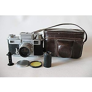 KIEV-3 Soviet Contax copy camera 35mm Arsenal Manual #524496 lens Jupiter-8