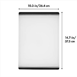 OXO Good Grips Plastic Utility Cutting Board & Good Grips Plastic Everyday Cutting Board