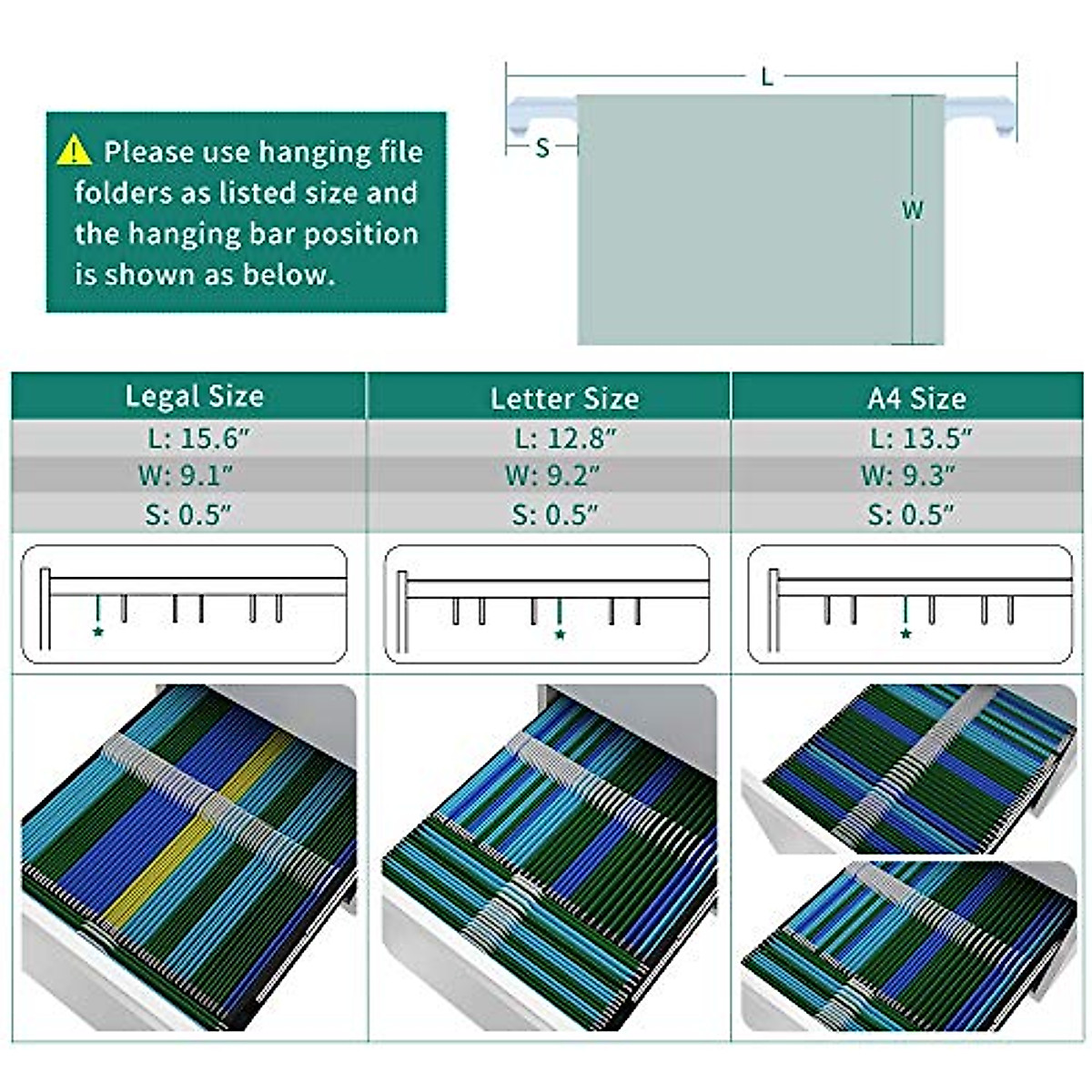 YITAHOME 2-Drawer Vertical File Cabinet with Lock, 20” Deep Mobile Metal Filing Cabinet for Legal/Letter Size, 20” Height Pre-Built Office Storage File Cabinet Except Wheels Under Desk - White