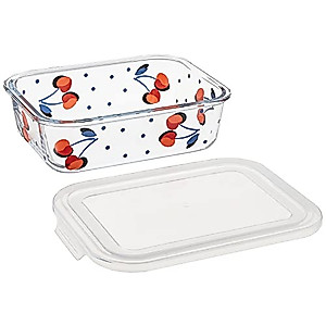 Kate Spade 890833 Vintage Cherry Dot 4-Piece Rectangular Storage Set