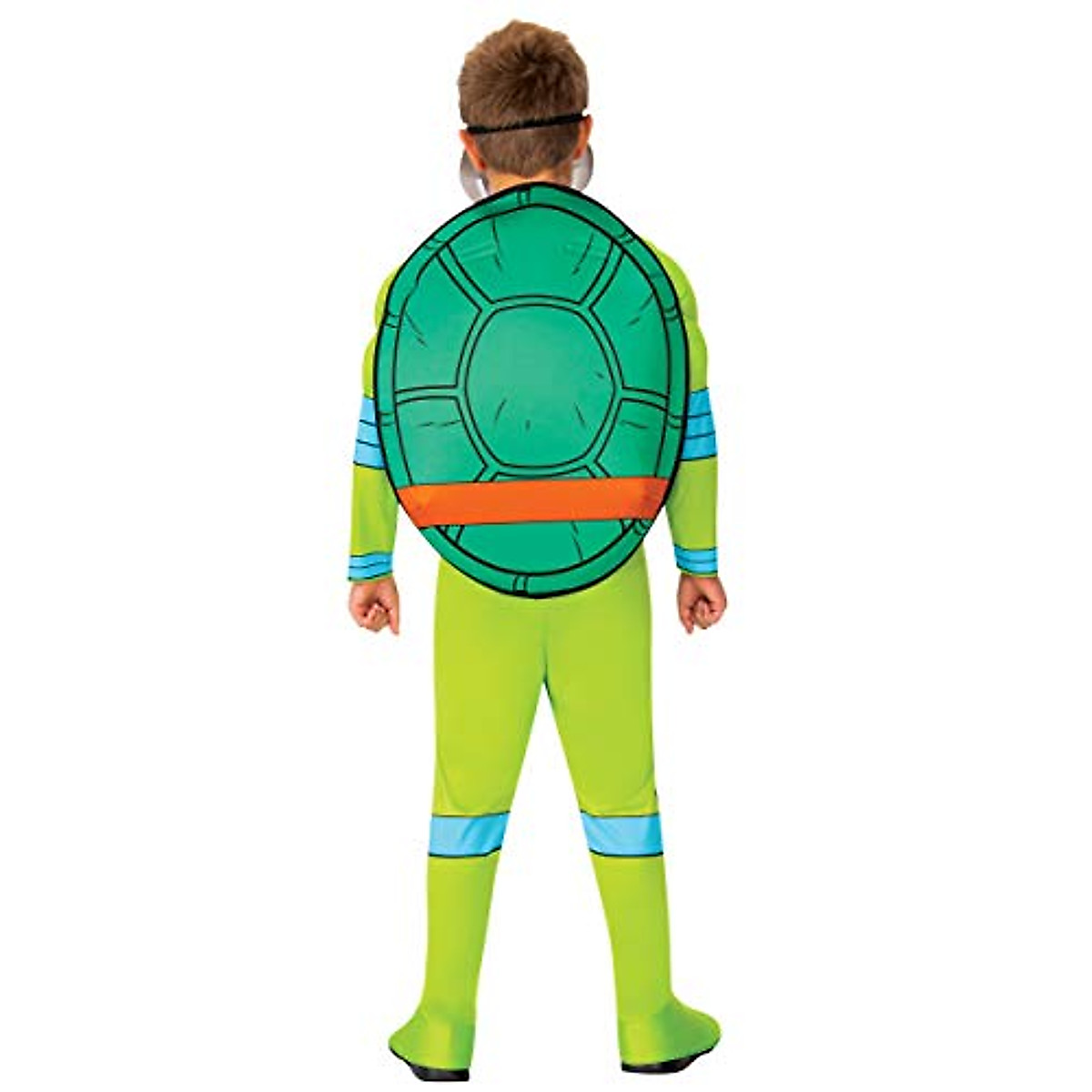 Rubie's Boy's Nickelodeon Retro Classic Teenage Mutant Ninja Turtles Leonardo Costume, Small, Green/Blue