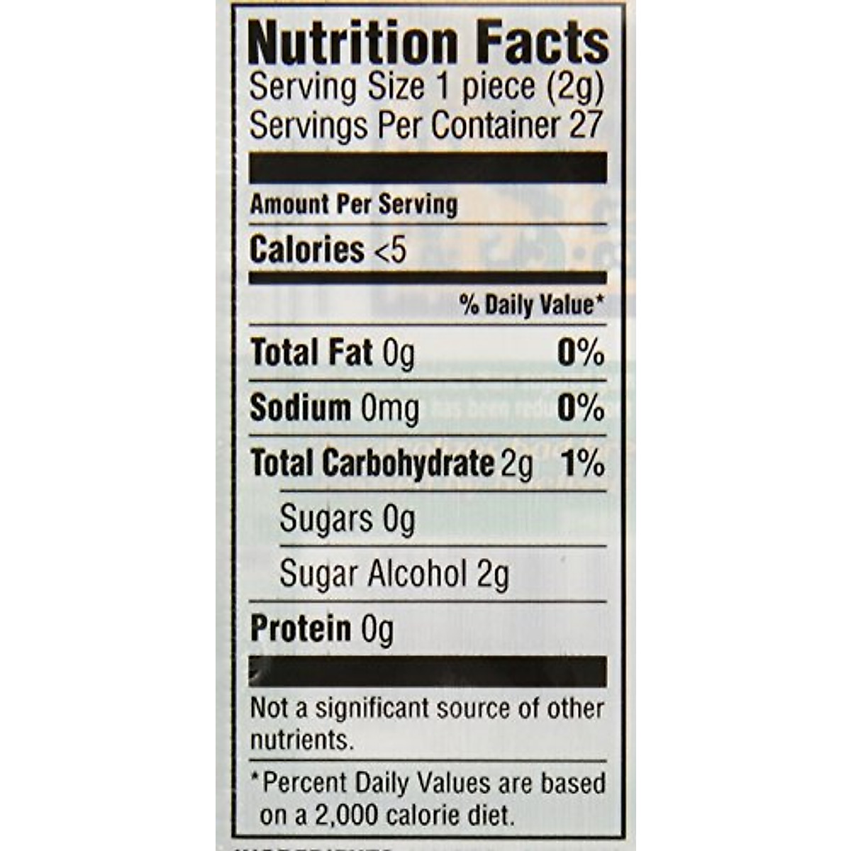 Dentyne Pure Gum, Mint with Melon Accents, 3-Count Packs (Pack of 5)