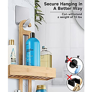 YOGEERNIC 8 PCS Adhesive Towel Hooks, No Drilling Wall Mount Hooks, Heavy Duty Stainless Steel Hooks for Bathroom Bedroom Kitchen Hotel(Silvery)