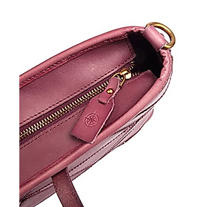 OLD TREND Genuine Leather Prism Tote Bag (Lilac)