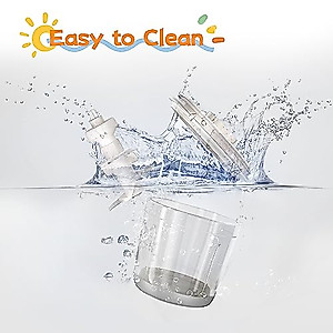 Xsun Baby Food Maker,Portable Baby Food Processor Set for Baby Food, Fruits, Meat, Vegetable Baby Food Puree Blender with Food Containers, Baby Plates, Silicone Spoon,600ml Glass Bowl