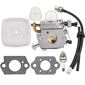 Kizut PB200 Carburetor Filter for ECHO PB-200 PB201 ES210 ES211 C1U-K78 Carb Leaf Blower Shredder Vaccum A021000942 A021000943 Replacement Kit Primer Bulb