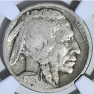 1918 D Buffalo 1918/7 Nickel G-4 NGC/CAC