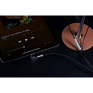 Linsoul DDHIFI TC35C HiFi Audio Adapter Converter with 3.5mm Plug, ALC5686 DAC Chip, T-Shaped OTG Plug, Aluminum Alloy Case for Android (TC35C, Type C)