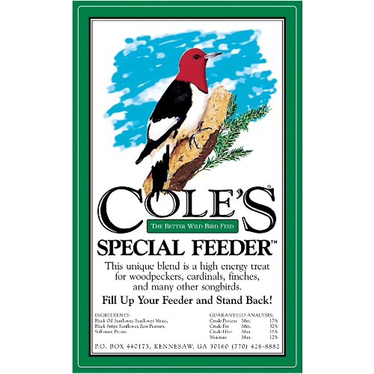 Cole's SF20 Special Feeder Bird Seed, 20-Pound