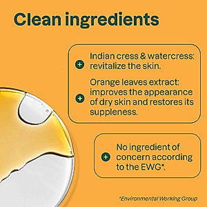 ATTITUDE Body Cream, EWG Verified Moisturizer, Vegan Moisturizing Products For Dry Skin, Dermatologically Tested, Orange Leaves, 8 Fl Oz