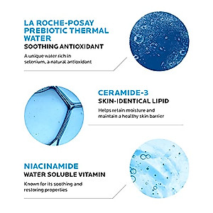 La Roche-Posay Toleriane Hydrating Gentle Face Cleanser, Daily Facial Cleanser with Niacinamide and Ceramides for Sensitive Skin, Moisturizing Face Wash for Normal to Dry Skin, Fragrance Free
