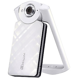 Casio EXILIM High Speed EX-TR50 EX-TR50WE (White) LIFE STYLE Brilliant Beauty / Self-Portrait Beauty / Selfish Digital Camera with 11.1 MP with 3.0-Inch Super Clear LCD