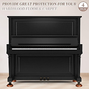 Piano Caster Cups Upright Piano Caster Cups Wood coasters Cups