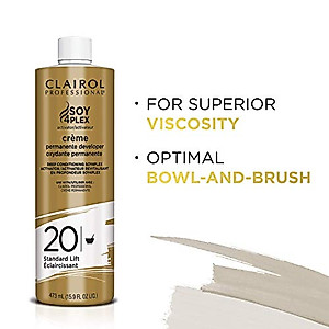 Clairol Professional Crème 20 volume Hair Developer, 15.9 Oz (Pack of 1)