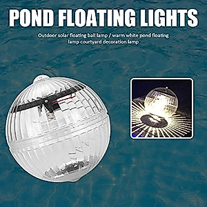 Outdoor Floating Ball Lamp Solar Swimming Pool Party Garden Decor Lights