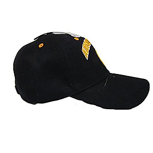 Auhafaly United States Army Veteran Men's Standard Baseball, Black, One Size