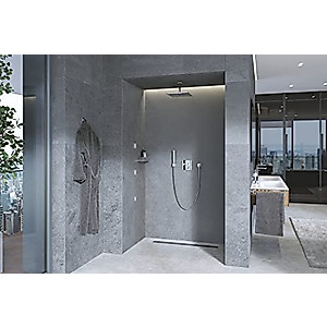 GROHE 27693000 Euphoria Cube Wall Mount Hand Shower Holder, StarLight Chrome