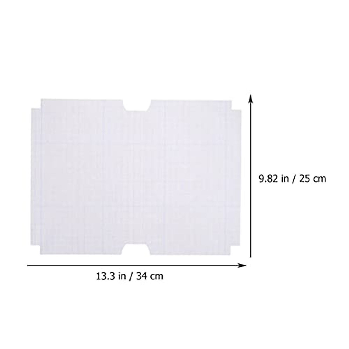 Cabilock 20Pcs Book Cover Plastic Clear Textbook Wrap Protector Self Adhesive Bookcover Adhesive Liner to Cover Books Textbook Wraps Waterproof Book Cove Protector for