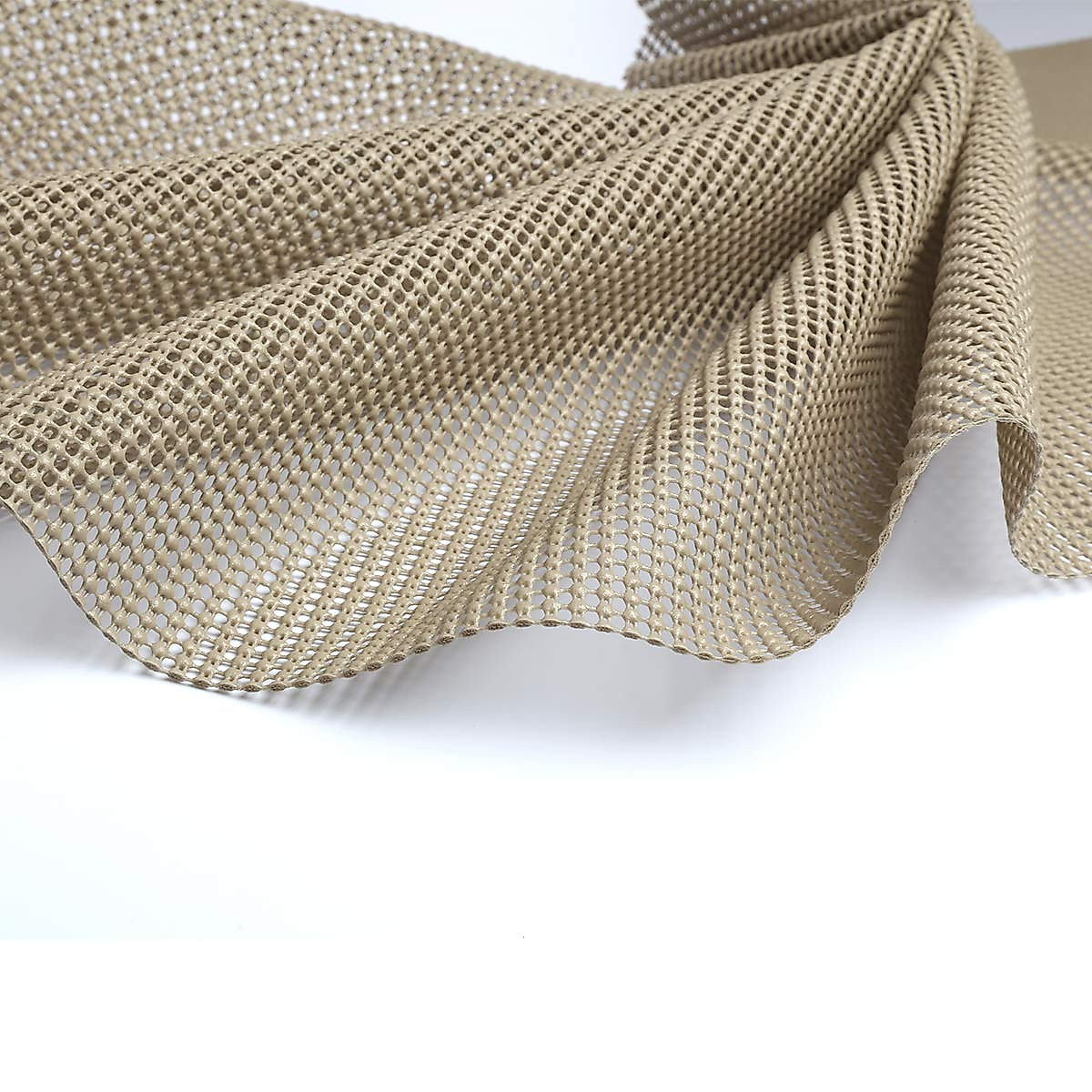 KOLOX 20 inch Shelf Liner for Kitchen Cabinets, Non Slip Shelf Paper & Drawer Liner, Non Adhensive White Drawer Liner 20 inch x 10 ft, Shelves Liner Strong Grip Liner for Kitchen