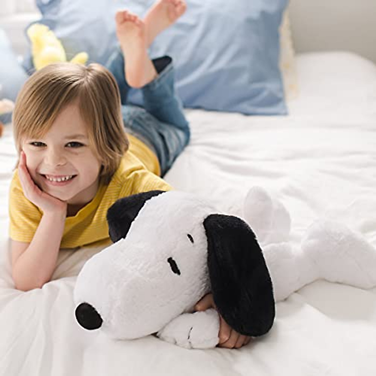 Animal Adventure Peanuts 20" Collectible Plush Snoopy,Black